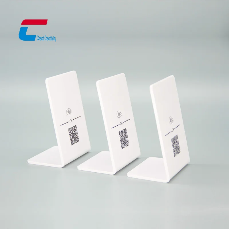 Customized NFC Stand with QR Code for Google Reviews