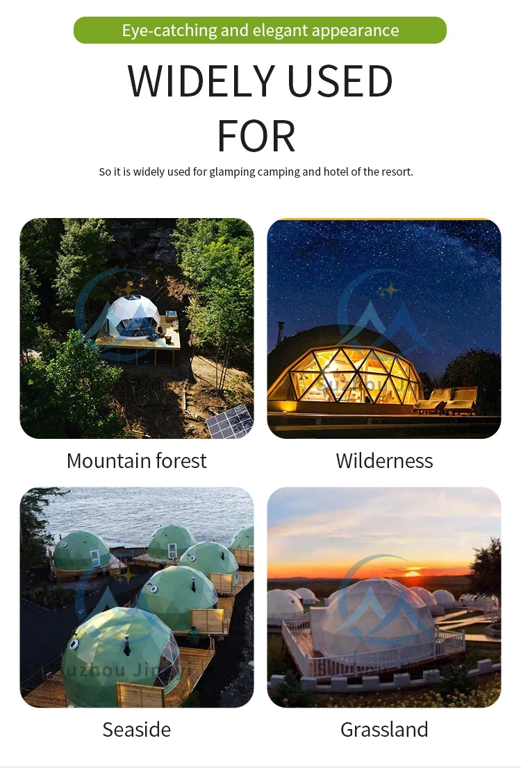 8 10 m Diameter Igloo Geometric Steel Shelter Structure Hotel Luxury House Outdoor Geo Round ...