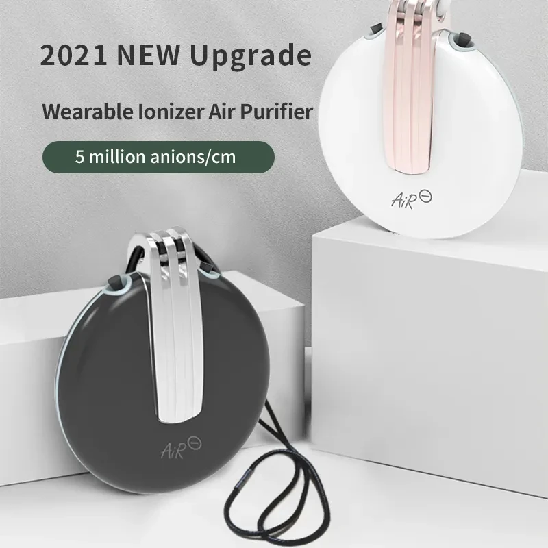 Car Ozone Hepa Uv Portable Home Ionizer Personal Necklace