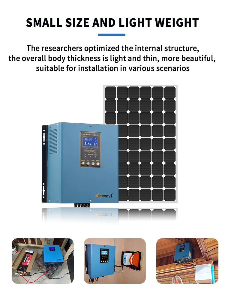New 24v 3kva 1500w Low Frequency Solar Inverter With Mppt Solar Charge ...