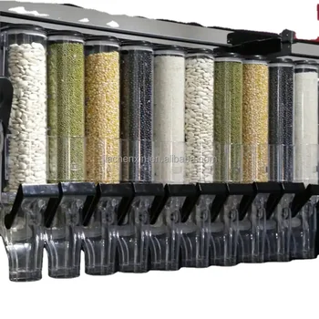 Wholesale Factory Supply Clear Acrylic Bulk Food Dispenser Wall Mounted ...