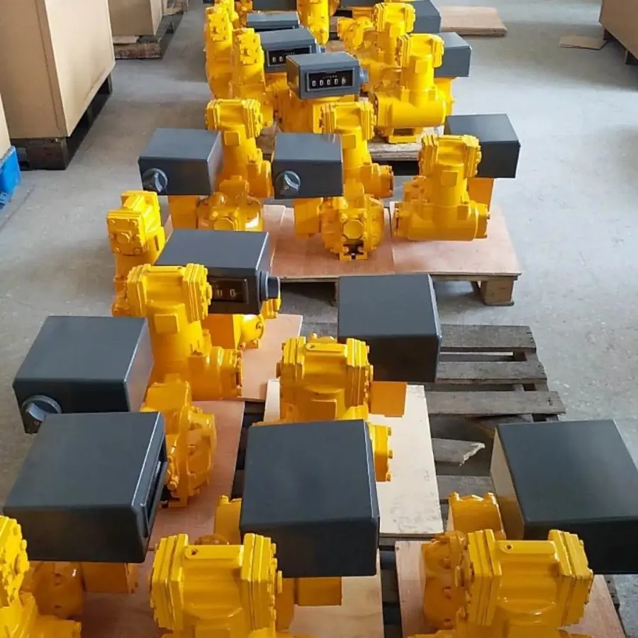 High Accuracy 3 Inch Mechanical Positive Displacement Flowmeter Bulk ...