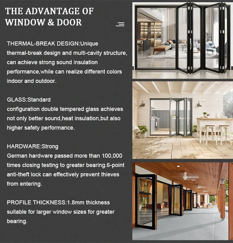 Ace Folding Aluminium Windows Horizontal Folding Windows Net Folding ...