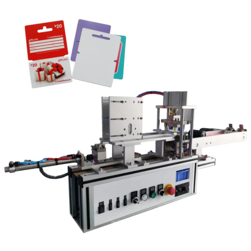 Auto Round Oblong Star Square Shaped Plastic Pvc White Card Hole Punch ...