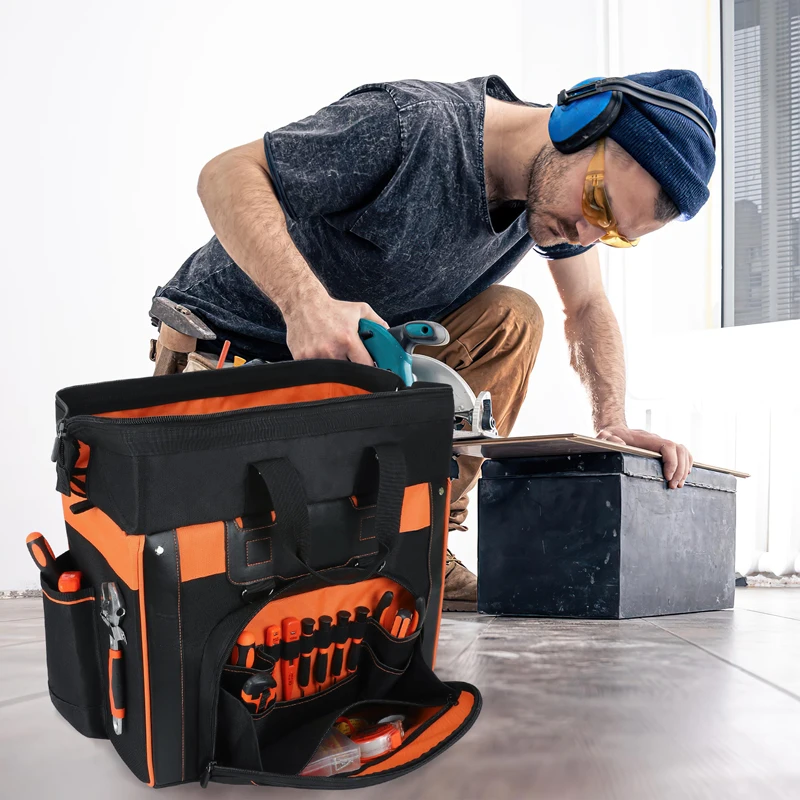 Large Capacity Tote Bag Wear-resistant Silent Pulley Luggage Trolley ...