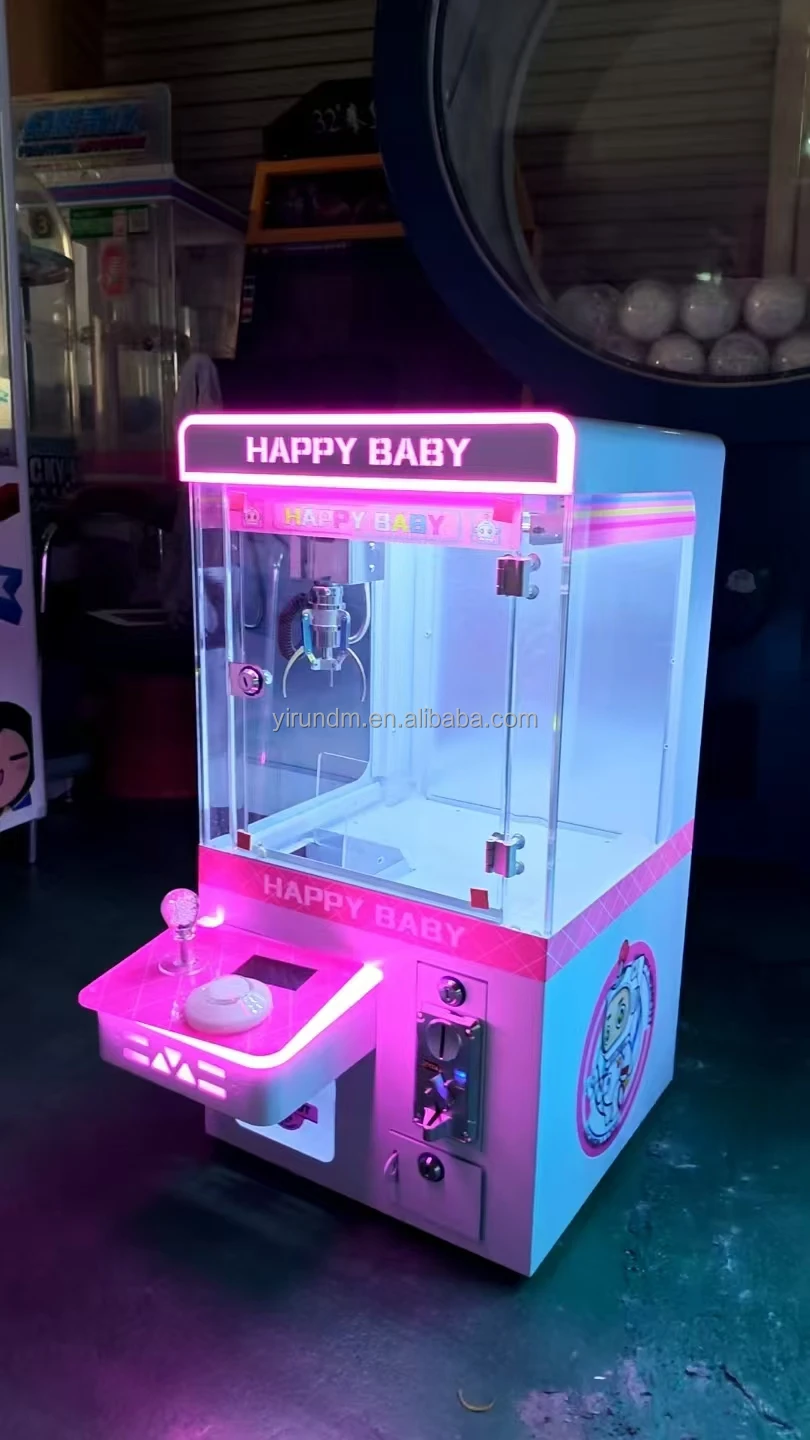 Mini Metal Claw Crane Machine Toy - Coin Pusher Arcade Game for ...
