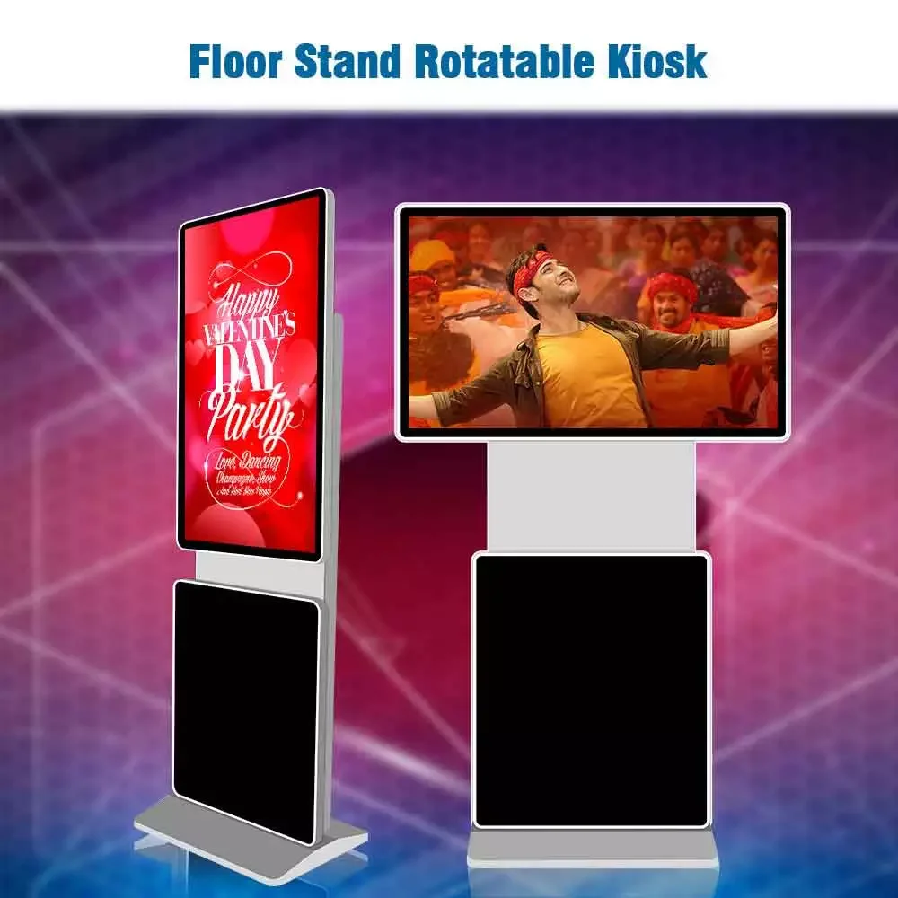 55" Lg All In One Touch Screen Rotate Kiosk Rotating Indoor Interactive ...