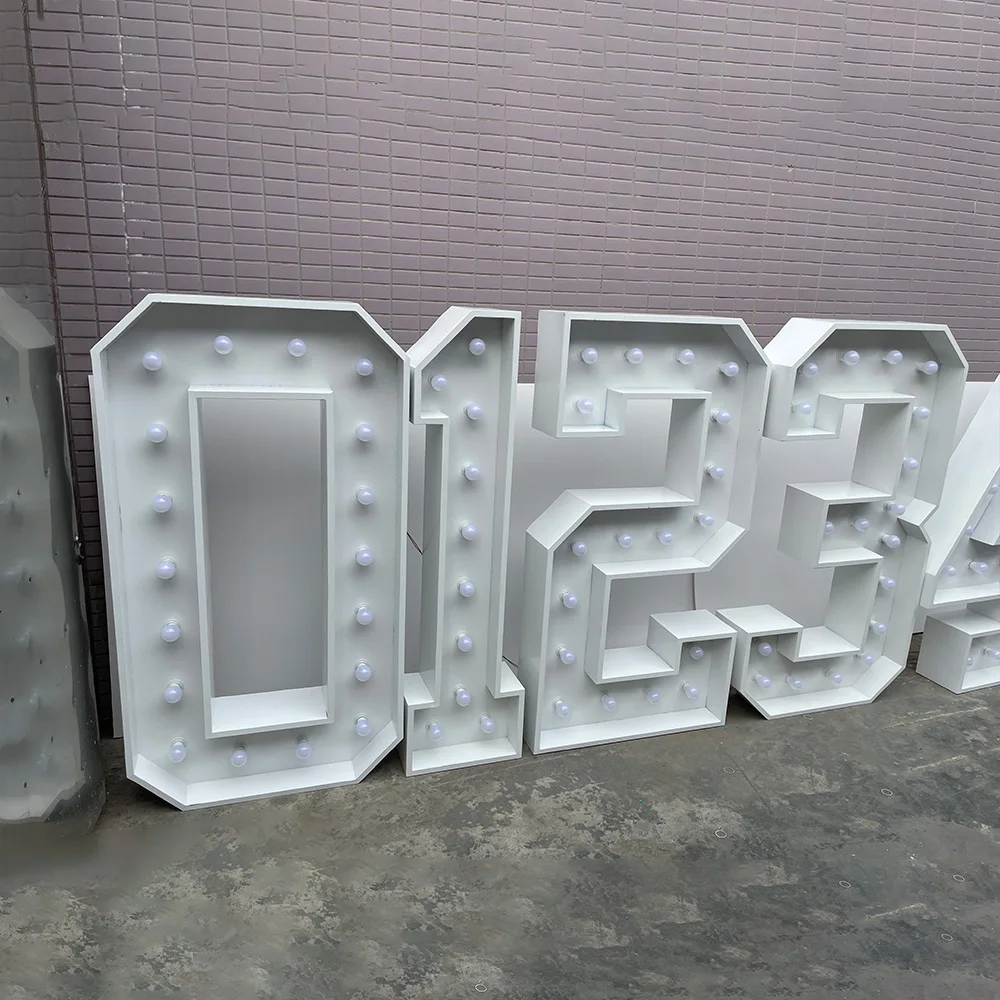 Factory Customized Size Logo 4ft Large Giant Lights Up Letters Led ...