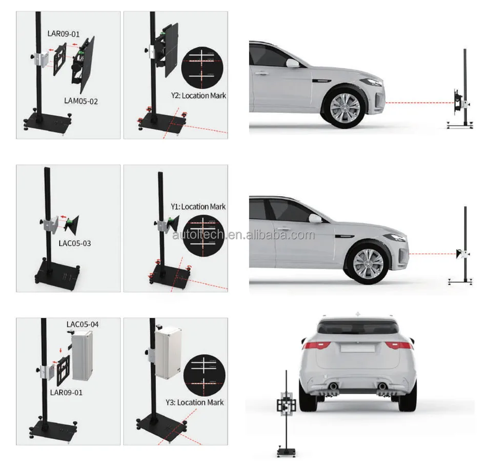 LAUNCH Radar 3 IN 1 - Efficient ADAS Calibration Tool
