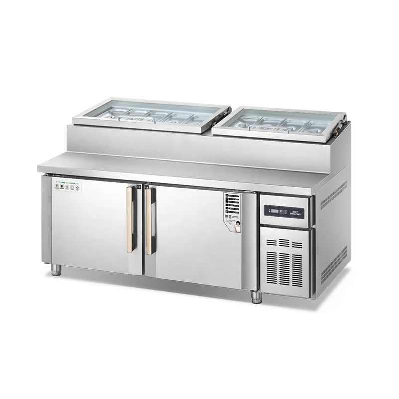 Wholesale Pizza Prep Table Chiller New Arrival Pizza Prep Table ...