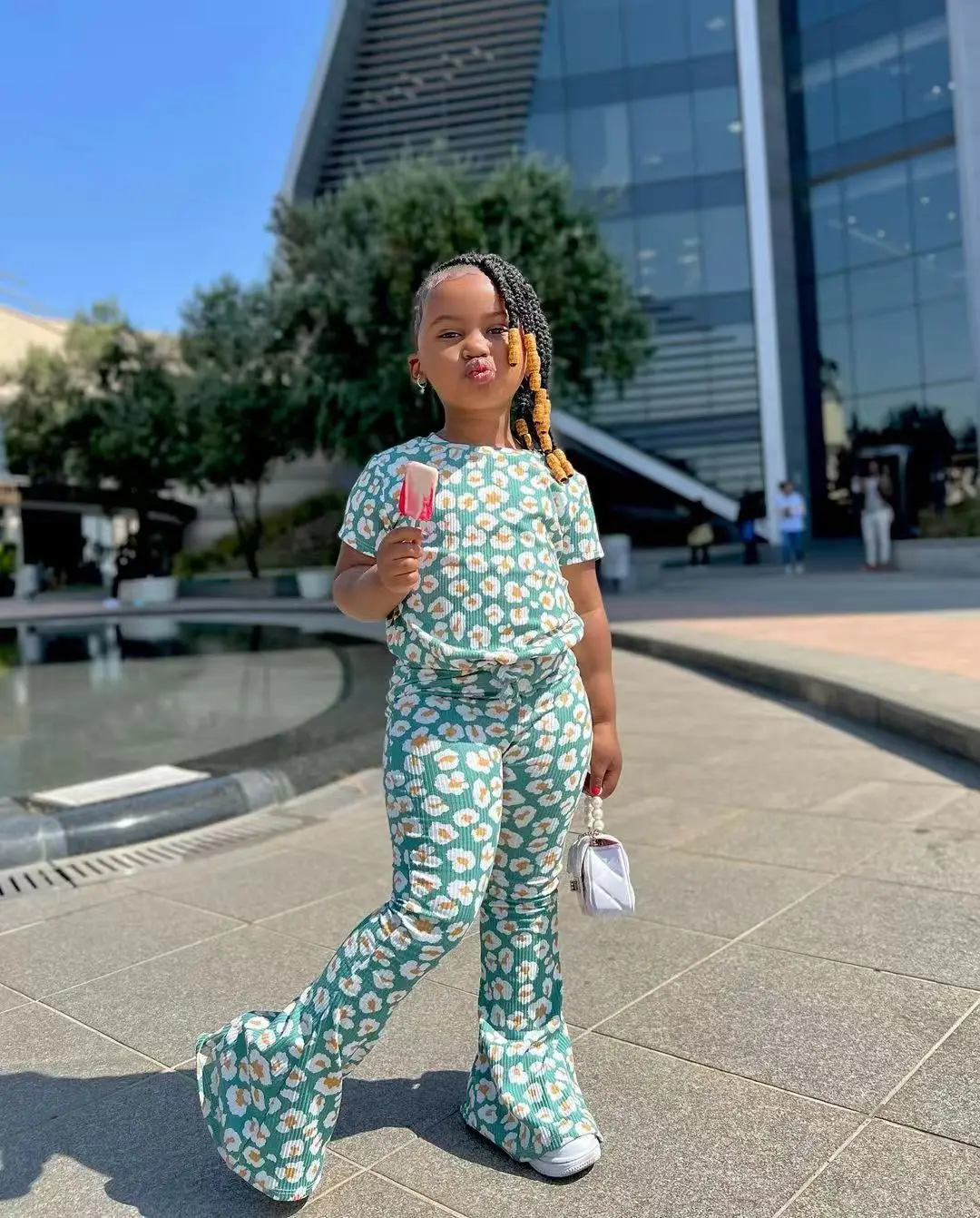 Conyson 2023 Cute Kids Baby Hot Girls New T-Shirt Set