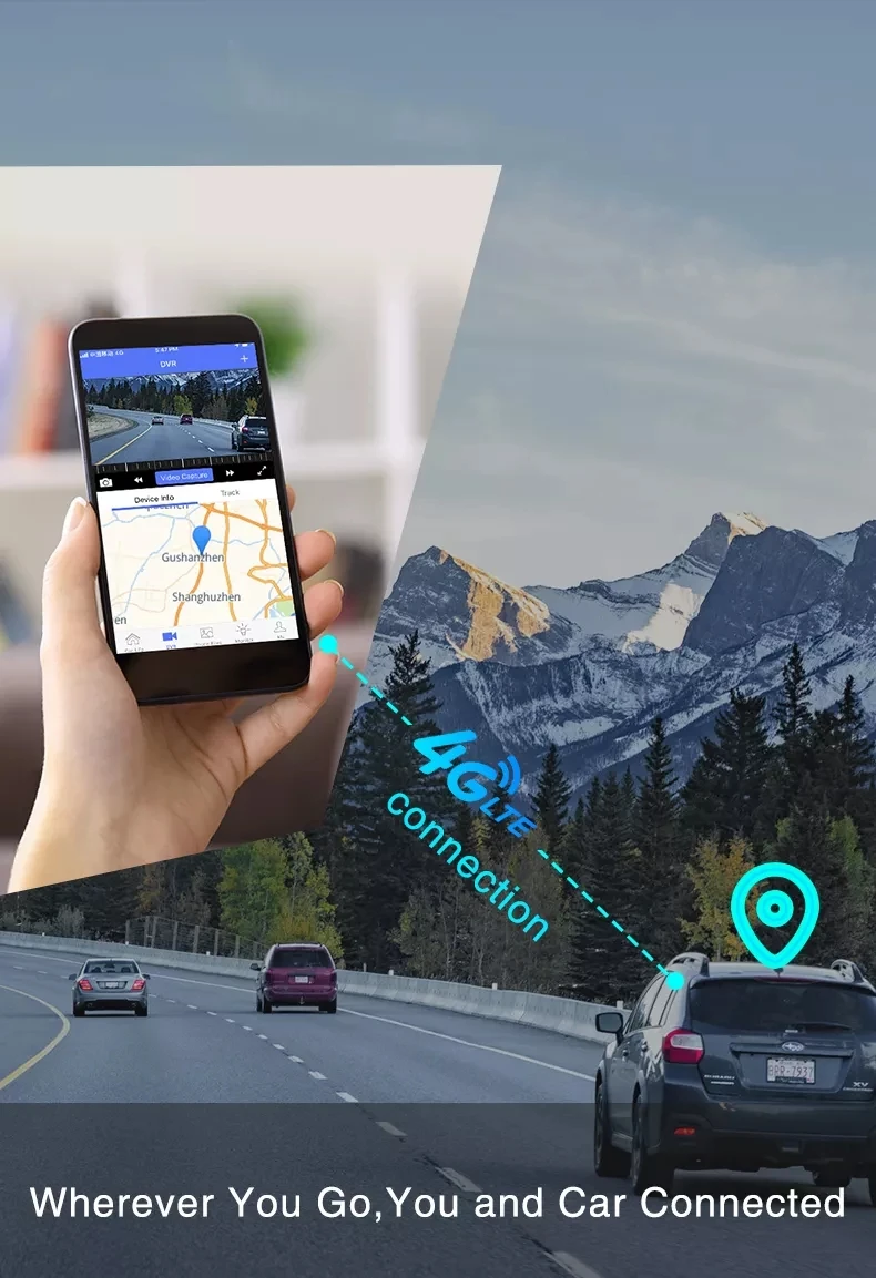 4G LTE GPS WIFI Taxi Trucks Passenger Public Tracking