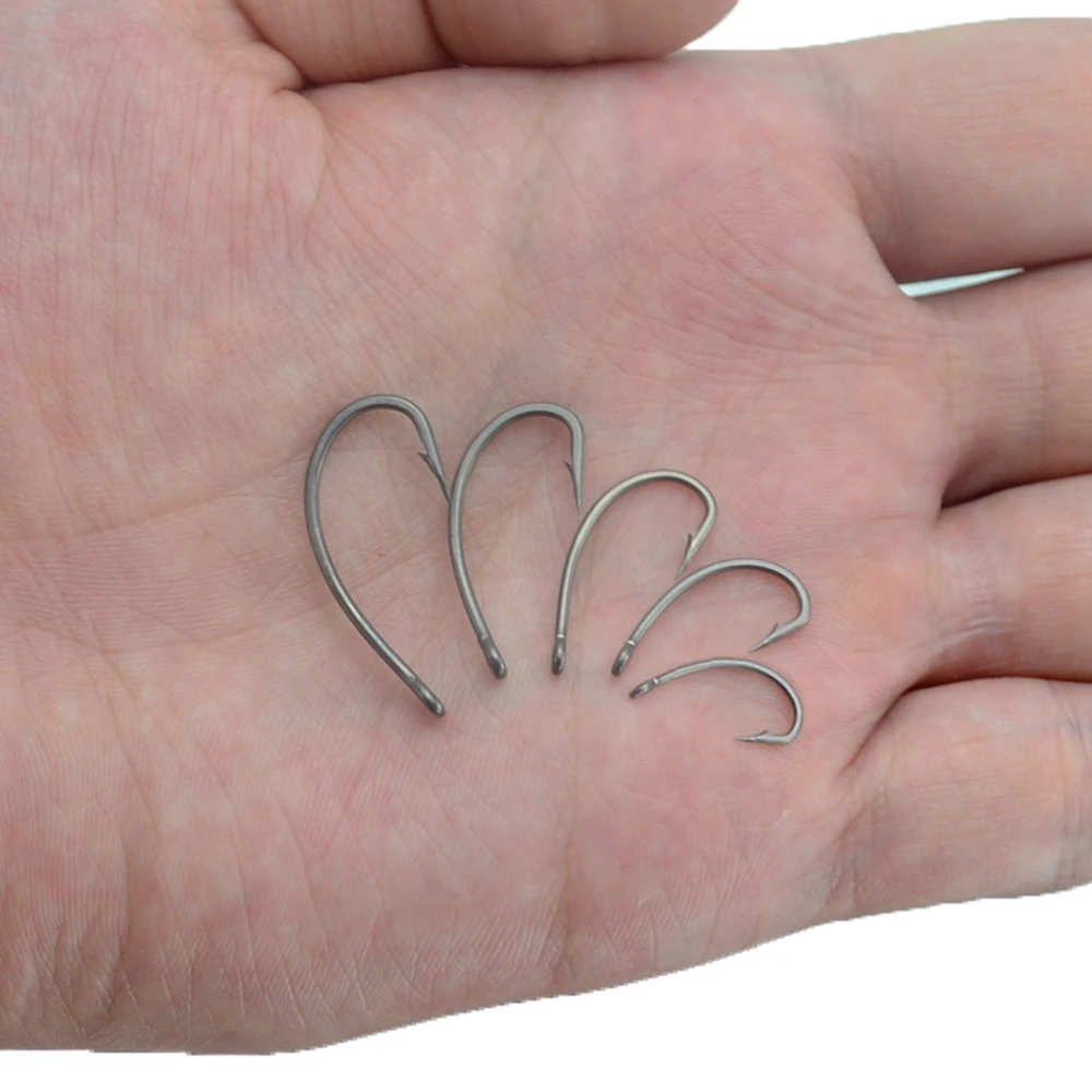 Fishing Hooks PTFE Coated High Carbon Stainless Steel