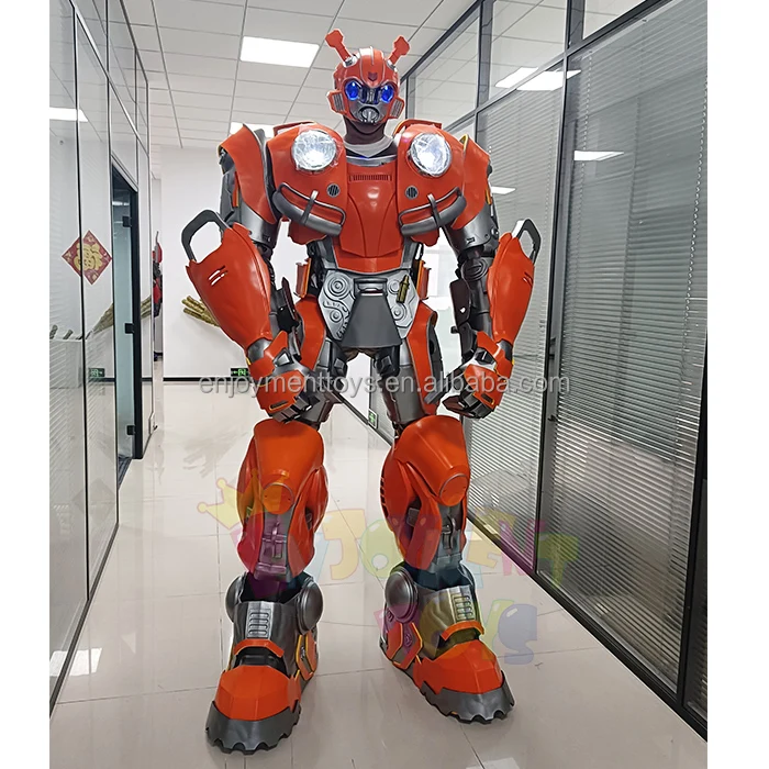 High Quality Robot Costume Suit Wearable Adult Size Transformers Led ...