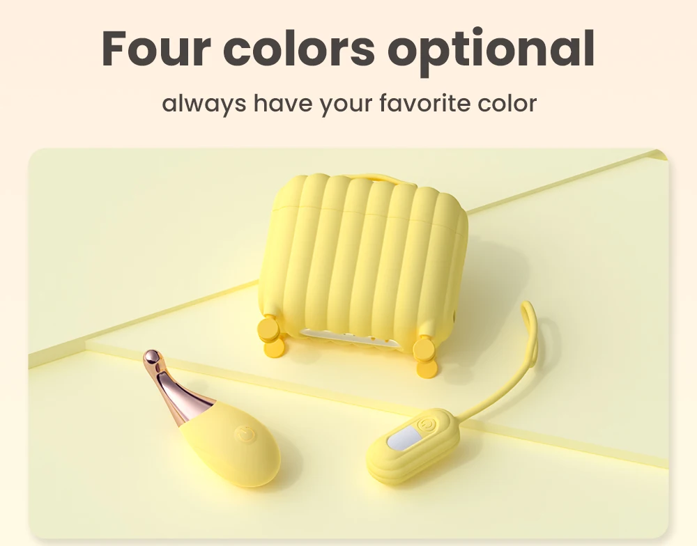 Kovida New Design Mini Vibrating Egg Wireless Remote Control Jump Egg ...