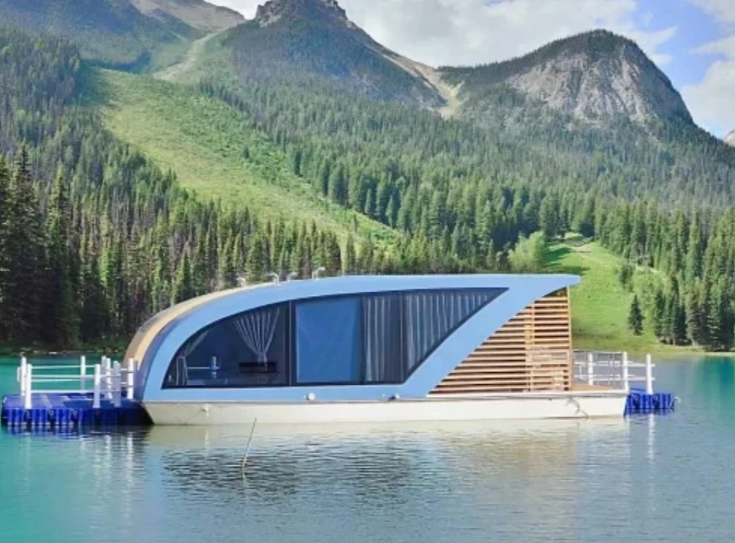 Luxury Modular Floating House - Prefabricated Container Home