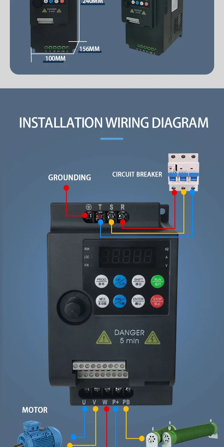 380v 2.2kw Hl3000 Adjustable Frequency Drive For Industrial Motor - Buy ...