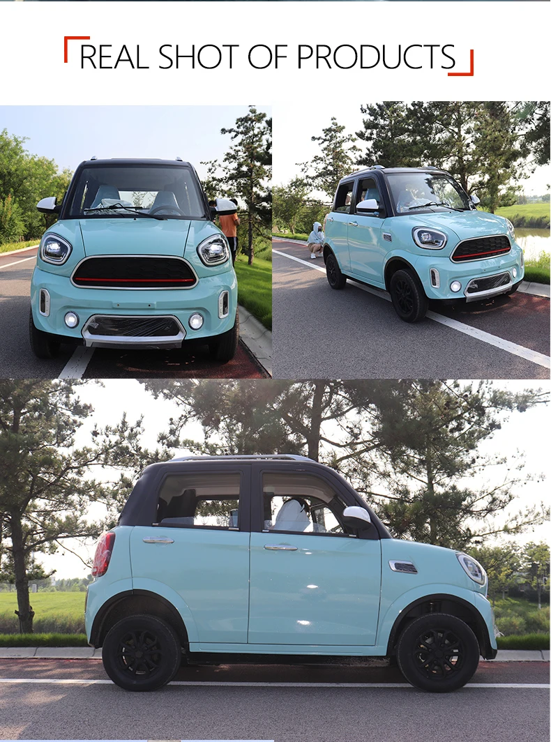 Keyu Hot Sale 4 Seater Small New Energy Vehicles Mini 4 Wheel Electric ...