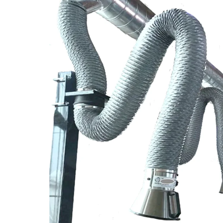 Flexible Wall Mount Arm - Efficient Fume Extraction