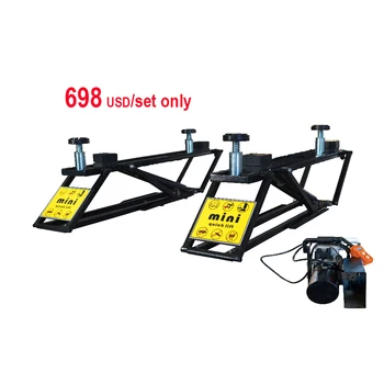 Ce 2.8t Mini Scissor Car Lift Auto Mobile Quick Jack Car Lifts For Home ...