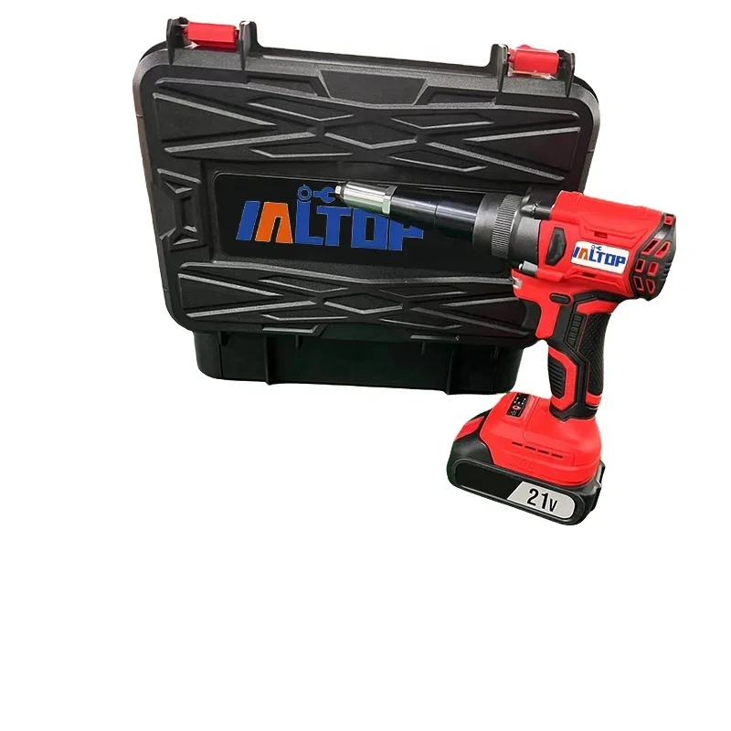 21v Brushless Lithium Battery Electric Rivet Gun Fully Automatic ...