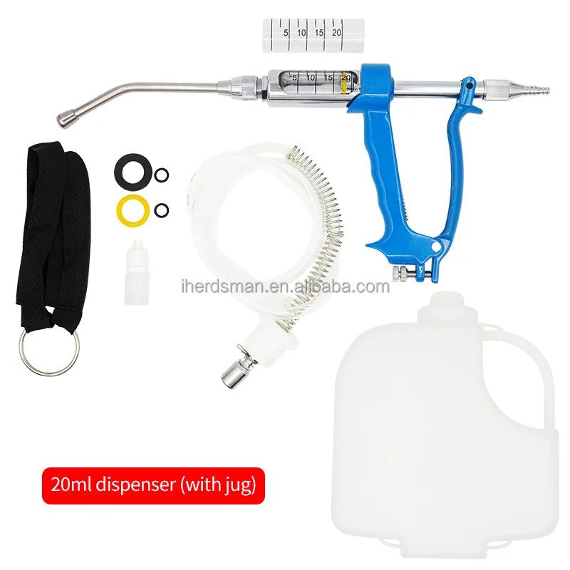 Drenching Gun Diagram - Veterinary Syringe Injector for Sale