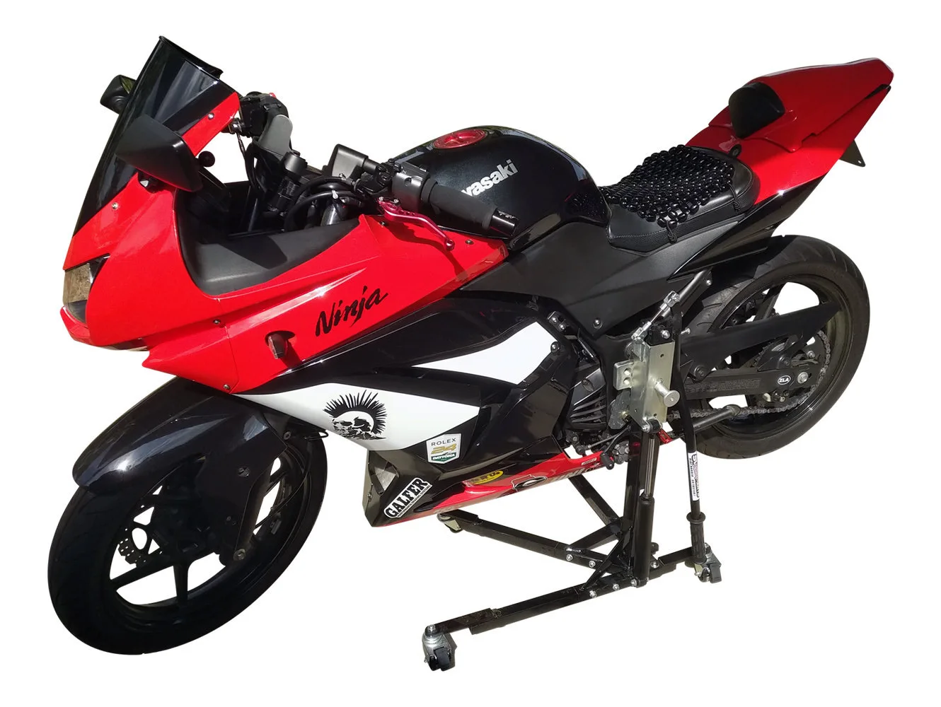Motorcycle Motorbike Central Paddock Stand with Paddock Stand Adapter ...
