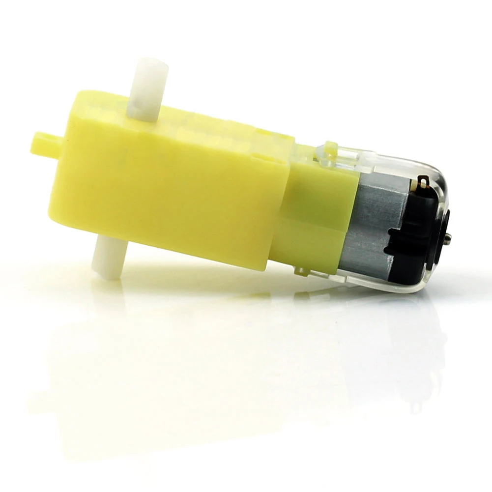 DC 3-12V Dual Axis Gear Motor for Arduino Robots | Strong Magnetic Dual ...