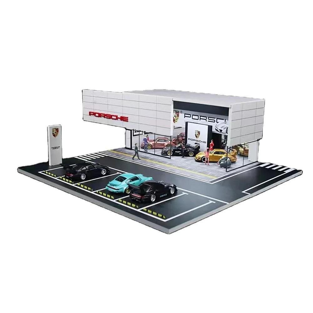 MoreArt 1/64 Original Design Simulation Model Scene For Car Showroom ...