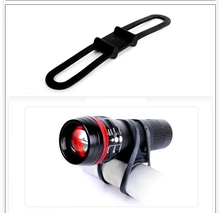 High Quality Simple Type Rubber Strap For Bicycle Headlamp Installation ...