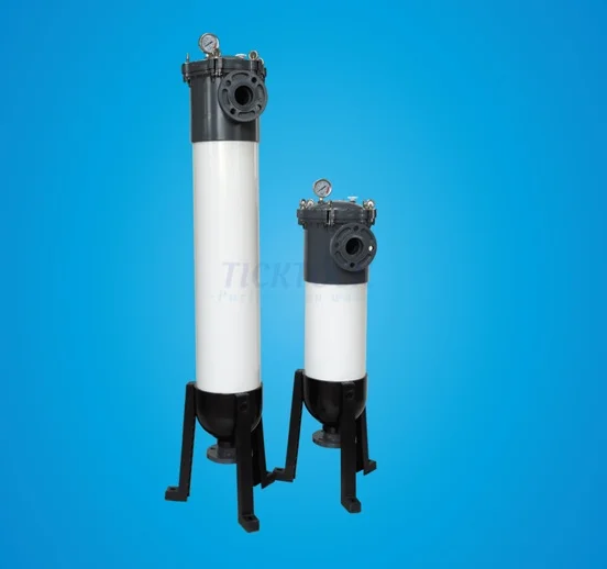 UPVC Corrosion Resistance Cartridge Bag Filter Housing