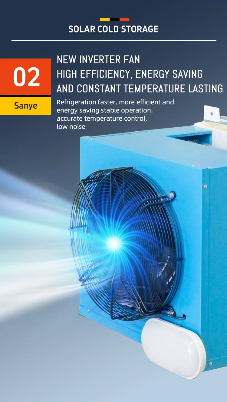 Energy Saving Solar Cold Storage Containers - Eco-friendly