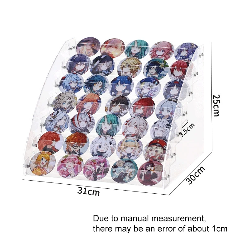 Staircase Display Rack Multi-layer Standing Sign With Storage Box For ...