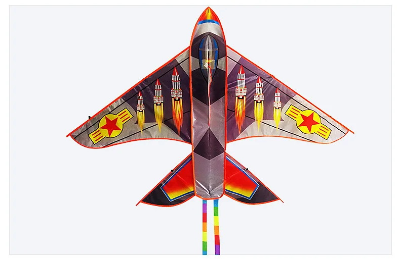 Hand-made Kids Cartoon Airplane Kite - Easy Flying Fun