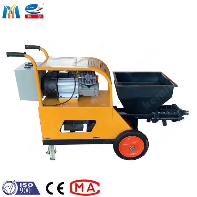 Simple Structure Putty Sprayer Mortar Spraying Machine Concrete ...
