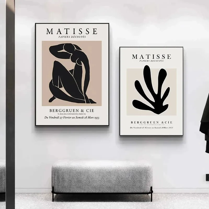 French Henri Matisse Girl Canvas Painting Retro Posters And Prints Wall ...