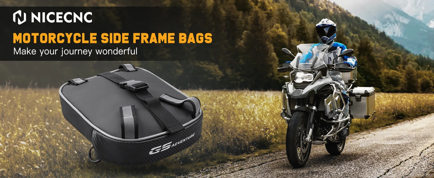 Nicecnc Rear Tool Bag - Durable & Waterproof for BMW GS