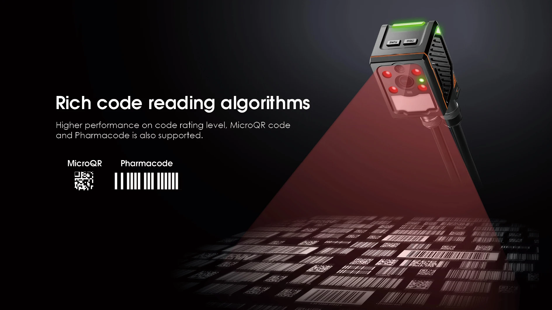 MV-ID3030XM - High Speed 3.0MP Code Reader for Industrial Use