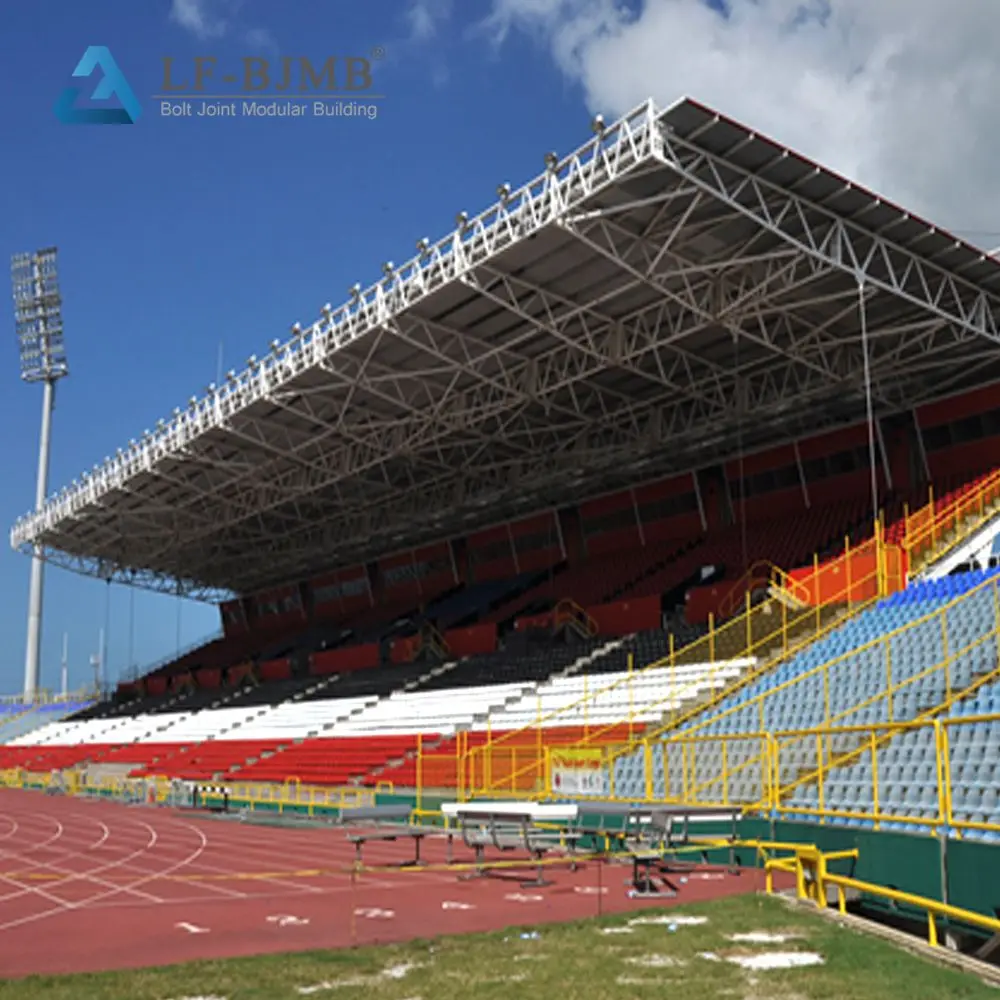 LF Outdoor Steel Structure Building - Baseball Stadium Canopy