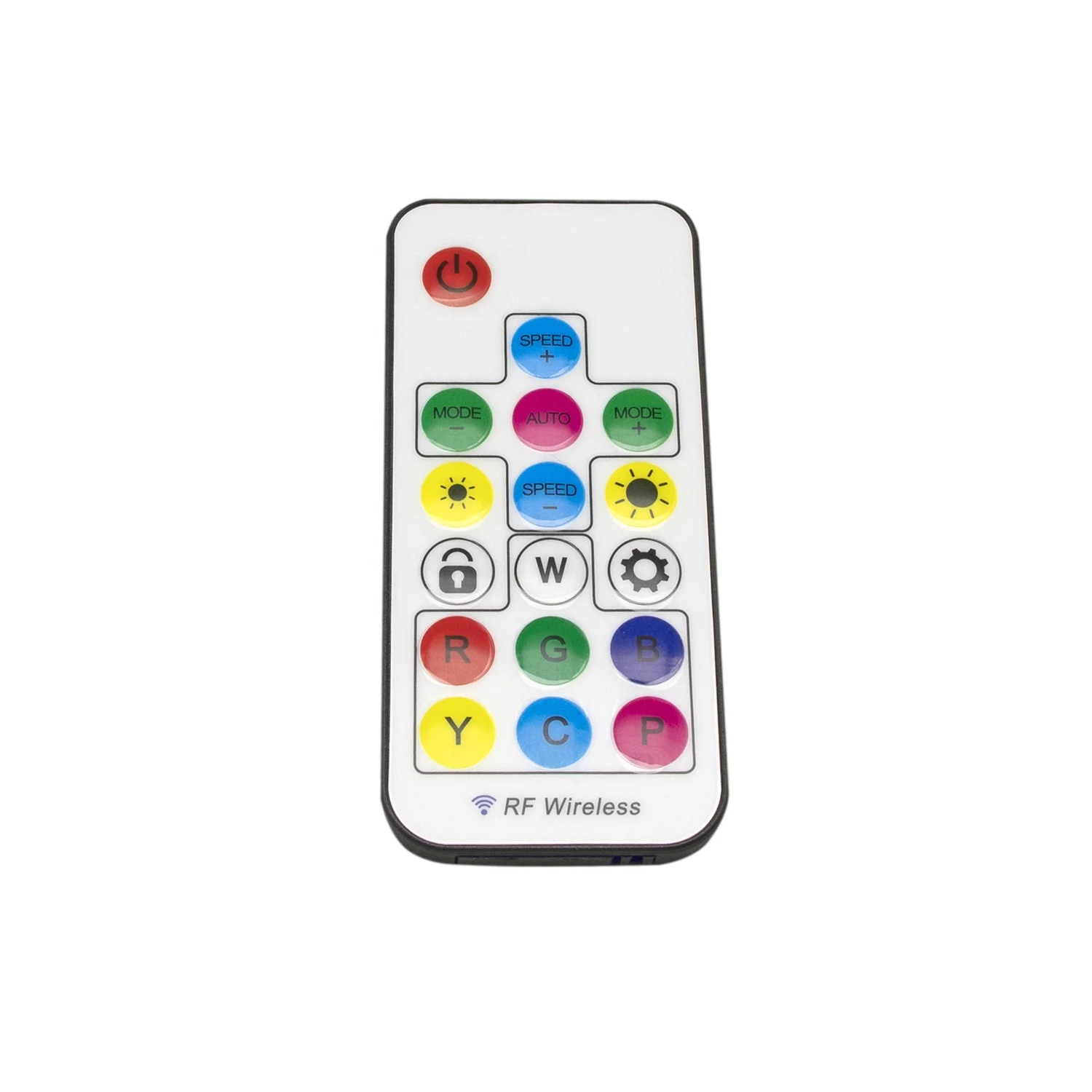 Dc5-24v Multi Modes 17-key Rf Mini Dmx Magic Rgb Led Strip Manual Controller Dream Color Led ...