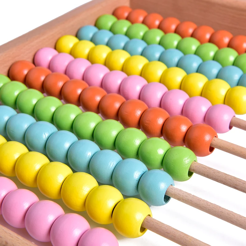 Wooden Abacus - Eco-Friendly Math Learning Toy for Kids