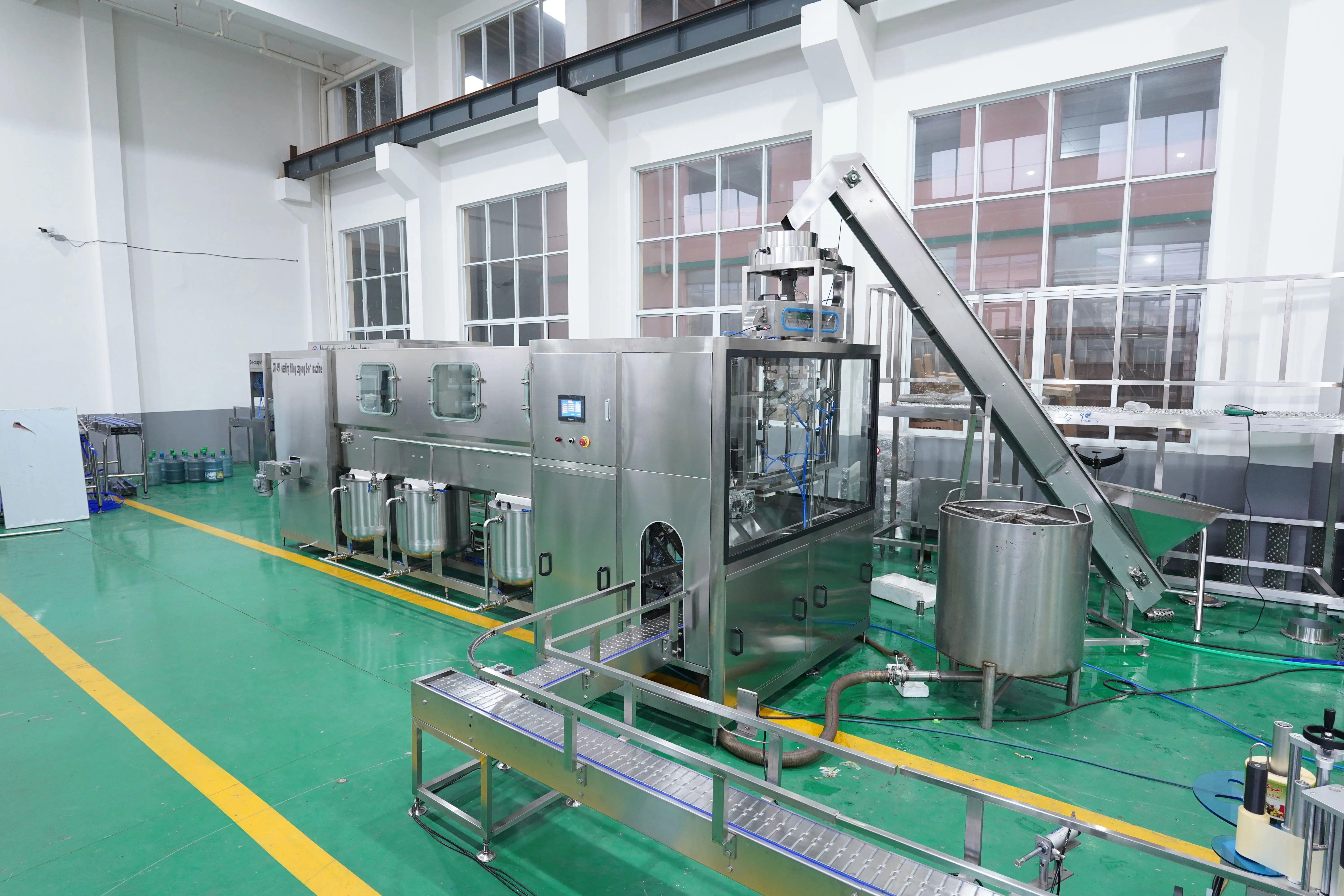 High Quality Automatic 5 Gallon 20l Bottle Water Filling Equipment ...