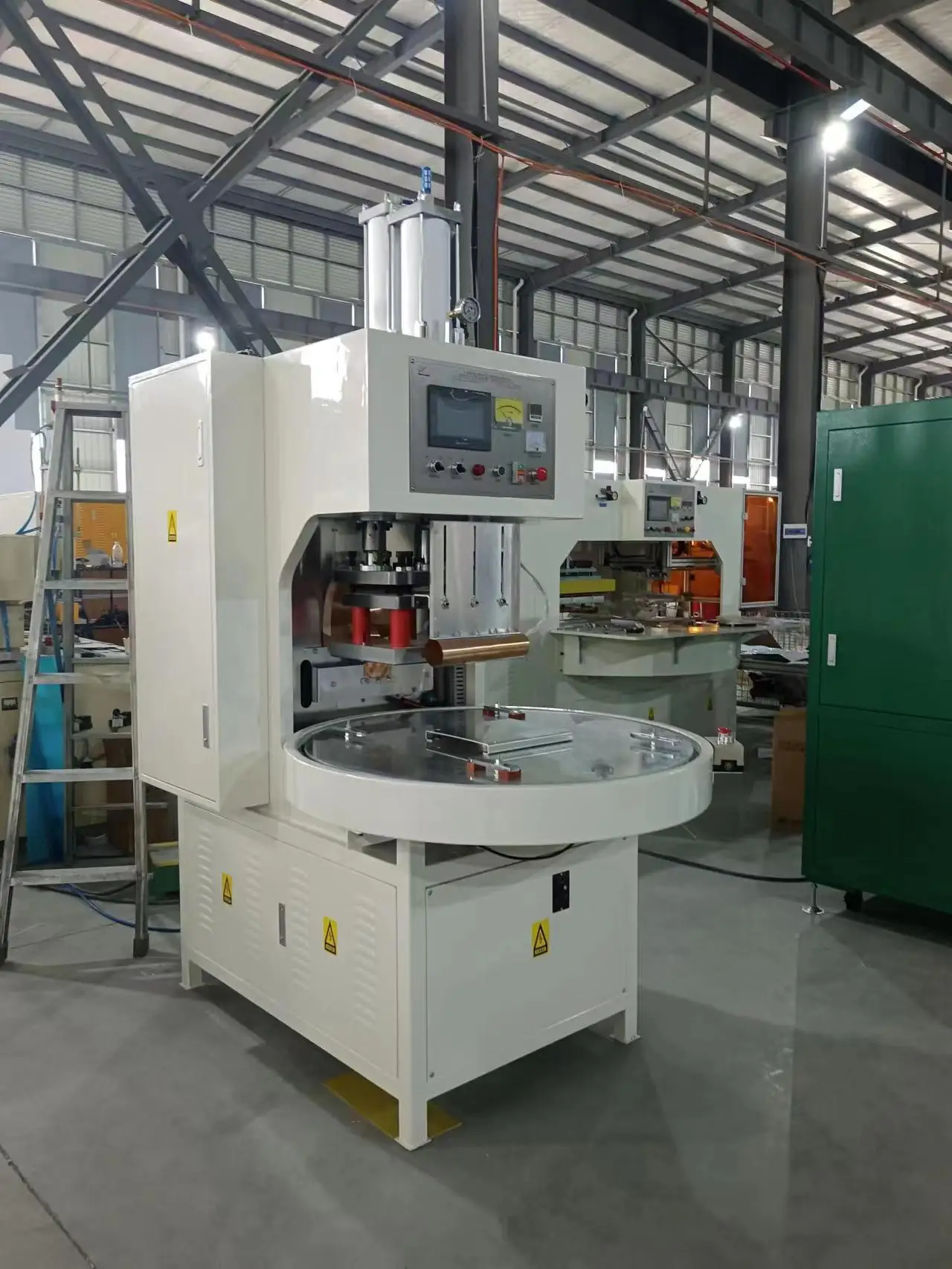 Automatic Rotary Table Blister Packing Machine - High Frequency Welding ...