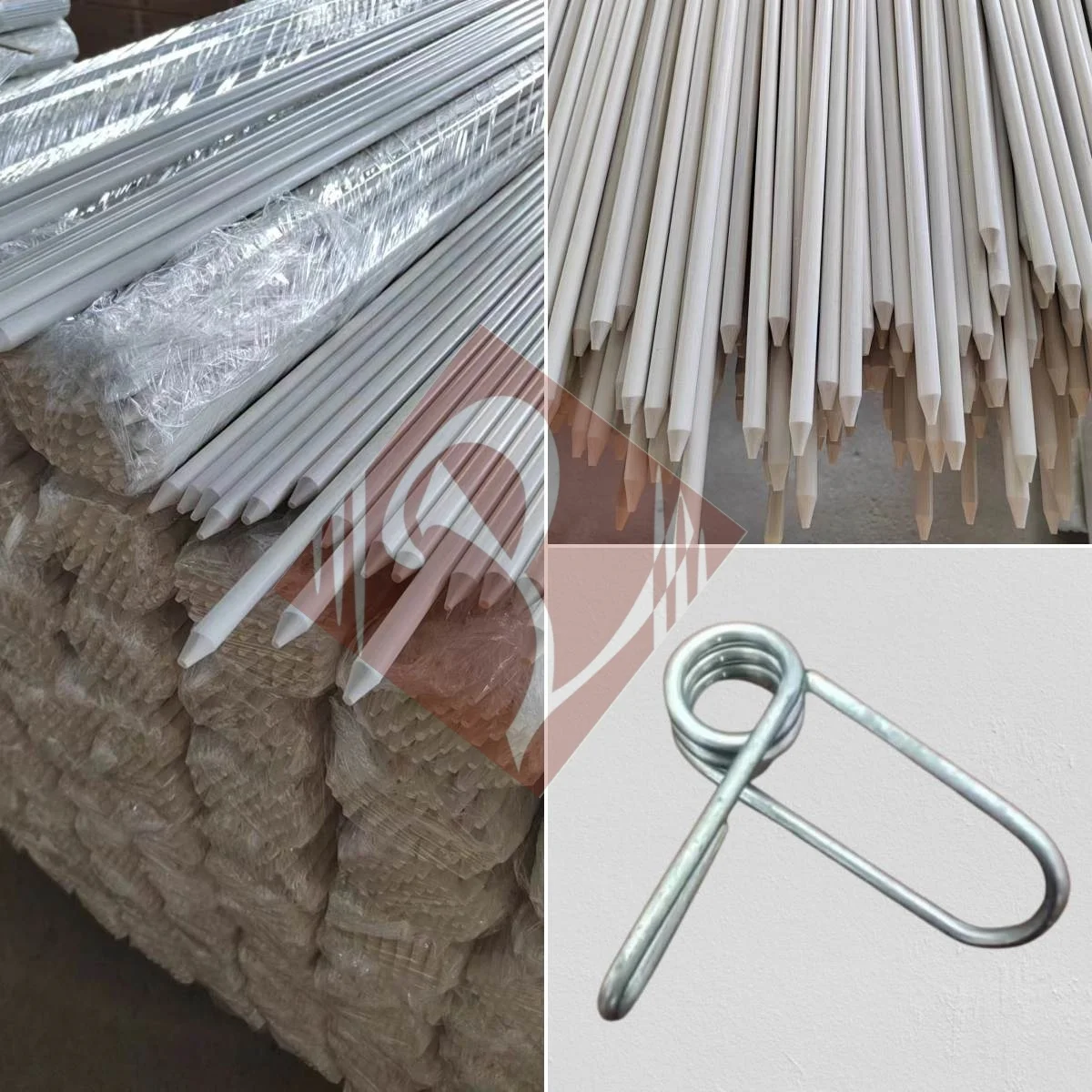 Hot Sale Fiberglass Rod Glass Fiber Stakes For Agriculture Plant/Garden ...