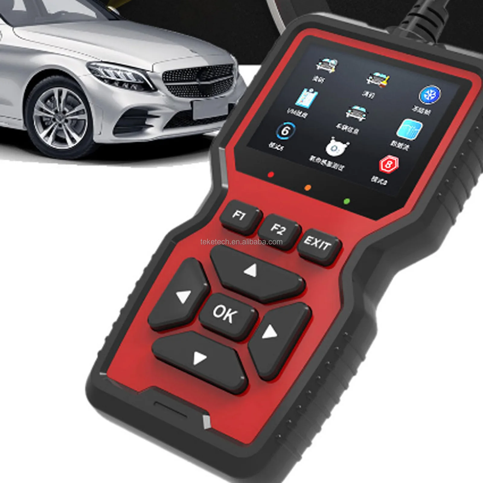 V519 Professional Car Fault Detector - OBD2 Scanner Tool