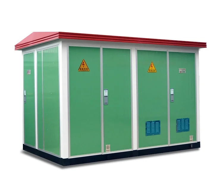 Compact Solar Substation Prefabricated Transformer Substations ...