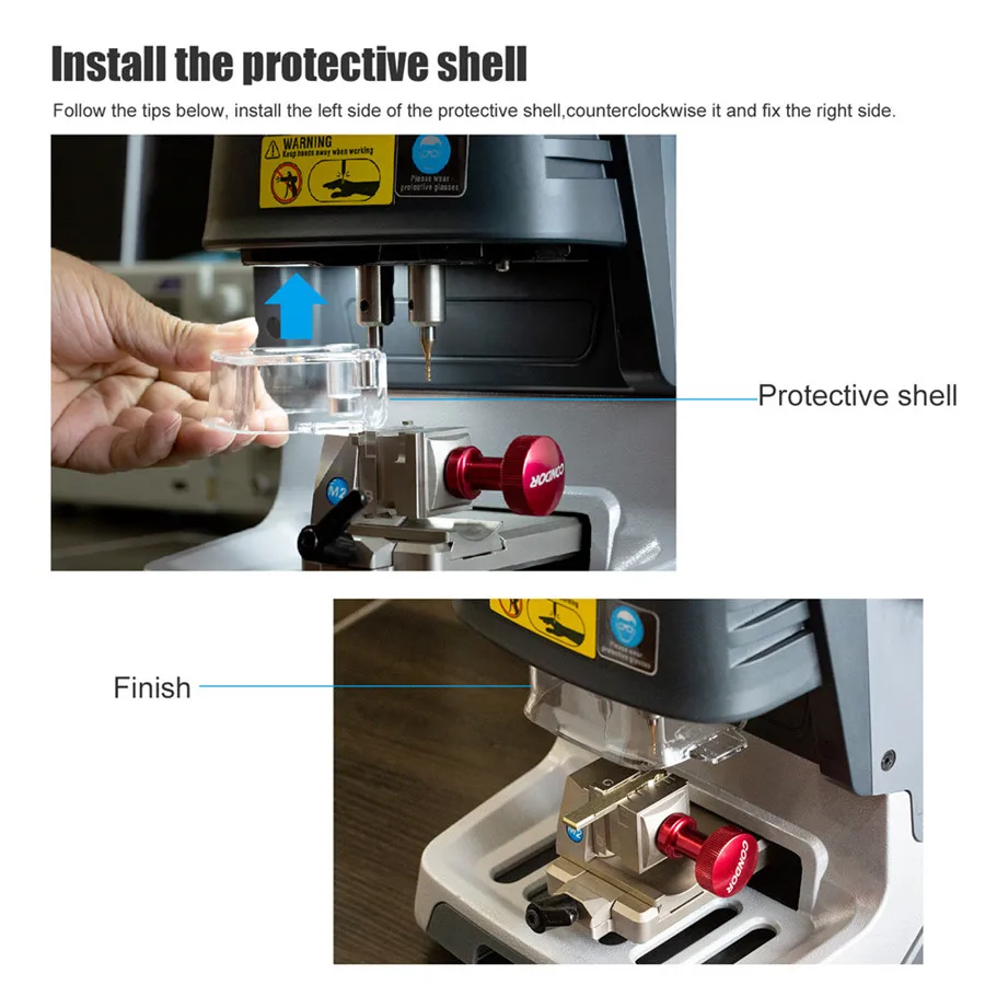 Xhorse Dolphin XP-005 XP005 Key Cutting Machine Multi-Language Cut ...