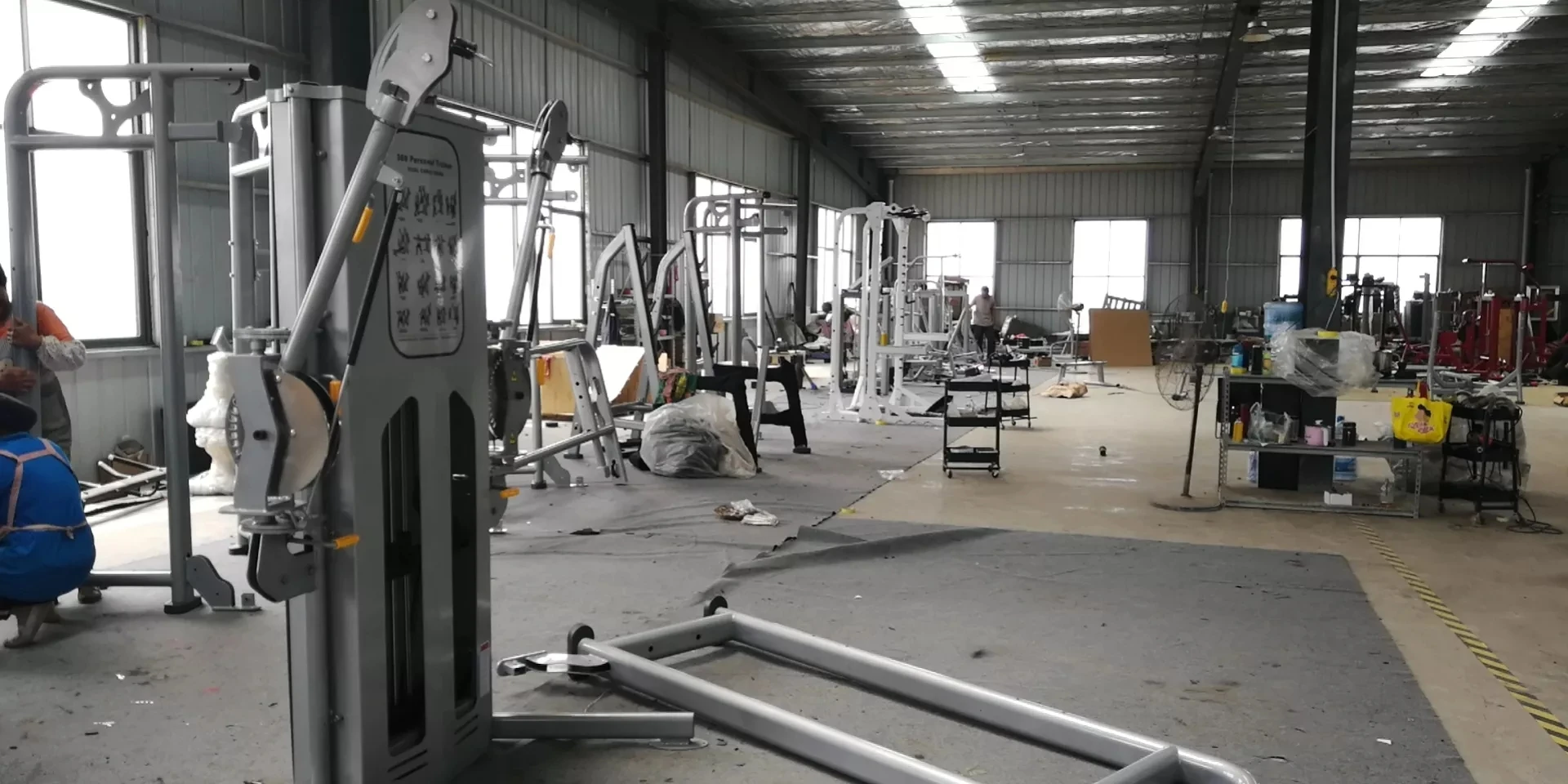 Sport Equipment Fitness Machine Plate Loaded Linear Row Machine Gym ...