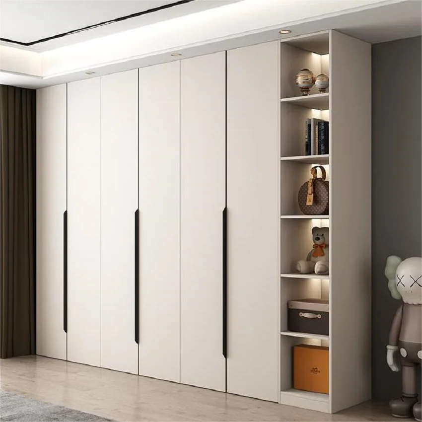 Modern Designer Bedroom Furniture Walk In Closet Wardrobe L Shape ...