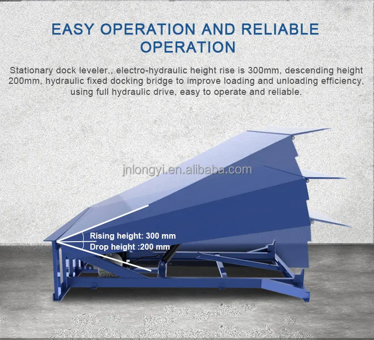 Fixed Loading Bridge Container Loading Hydraulic Lifting Platform Platform Forklift Loading And ...